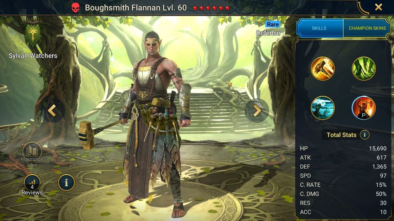 Boughsmith Flannan - HellHades - Raid Shadow Legends