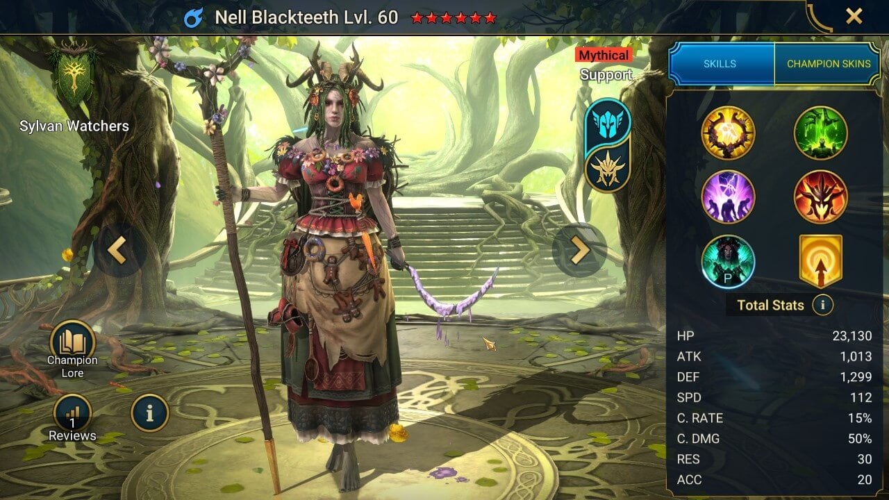 Nell Blackteeth - HellHades - Raid Shadow Legends