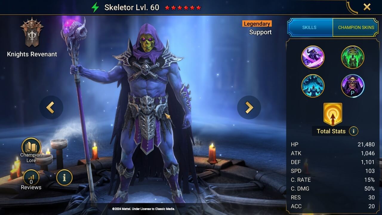 Skeletor - HellHades - Raid Shadow Legends