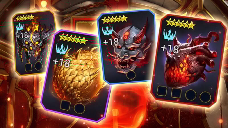 Standard Relics - RAID: Shadow Legends - HellHades