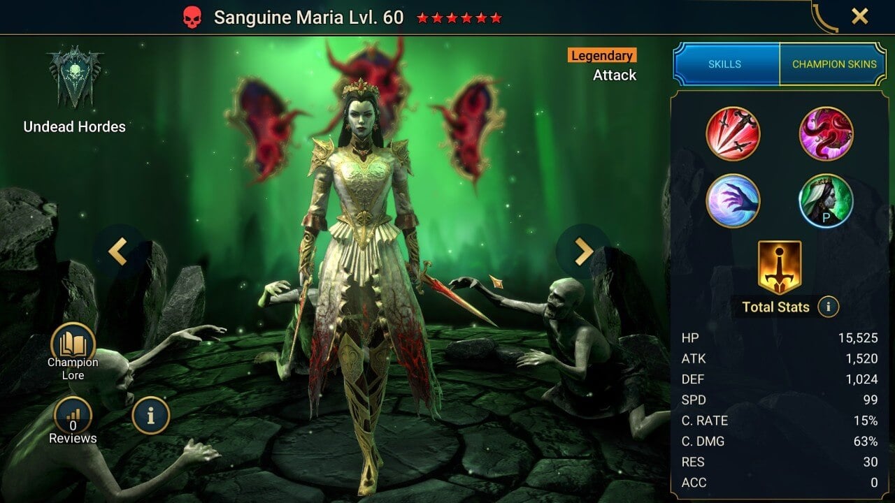 Sanguine Maria - HellHades - Raid Shadow Legends